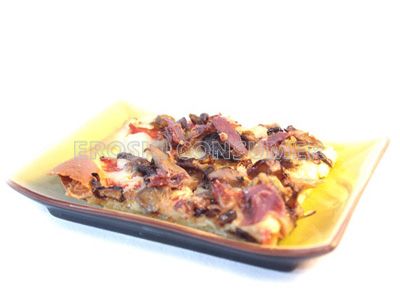Pizza con setas variadas y virutas de jamón | Consumer