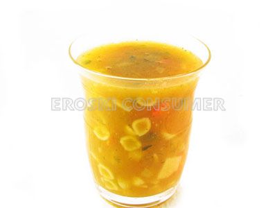 Sopa romana con pasta y verduras | Consumer