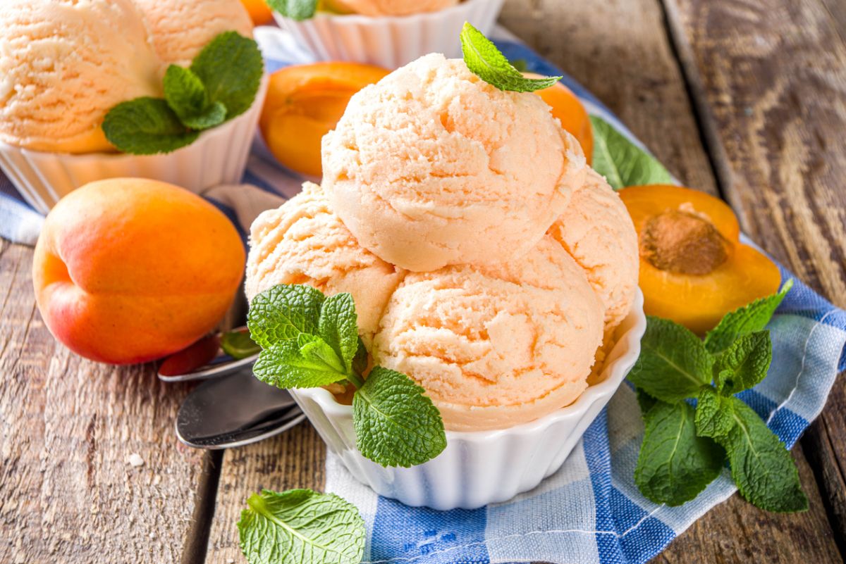 Foto De Helado De Frutas La Chica De La Casa De Caramelo: Helados